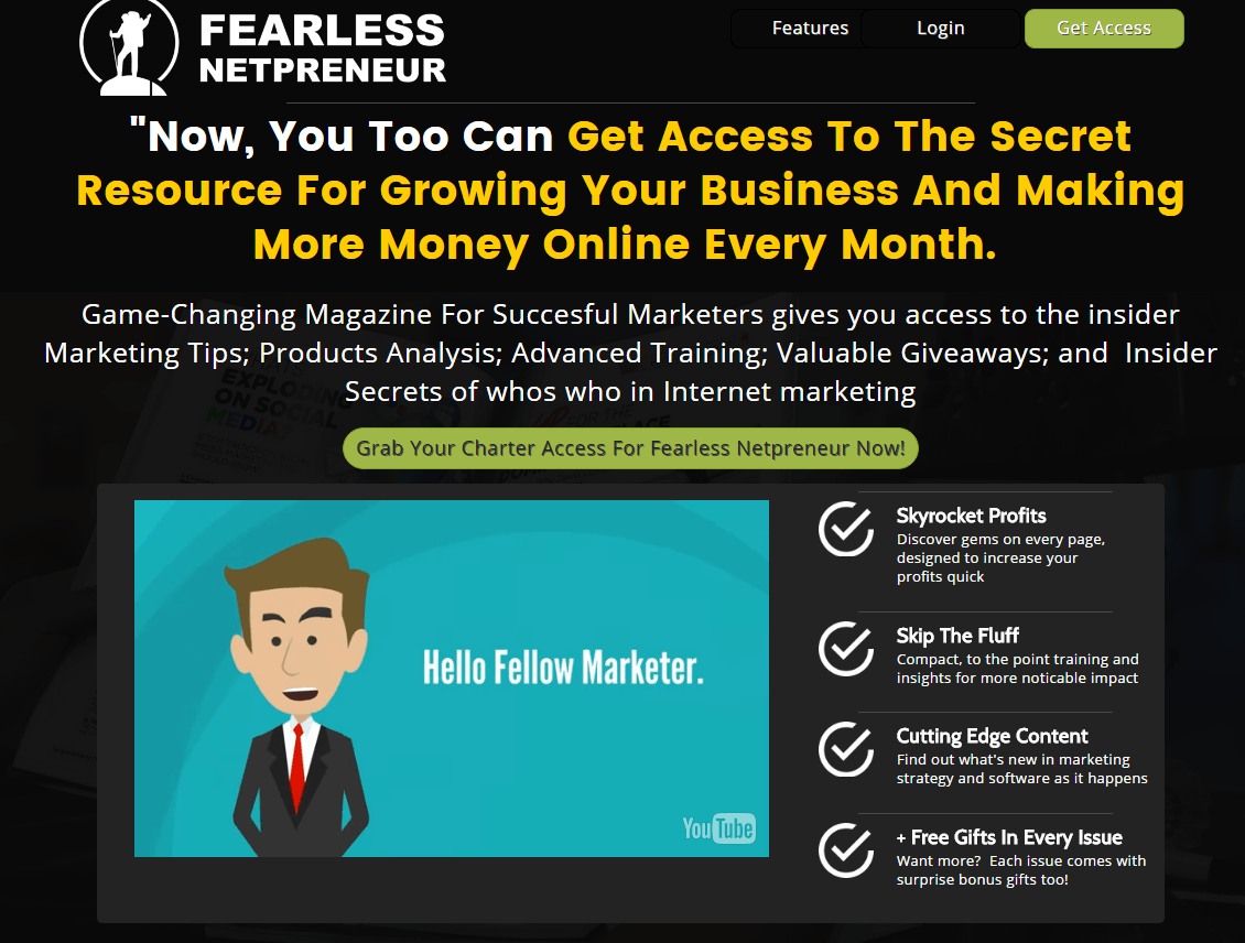 Fearless Netpreneur Coupon Code
