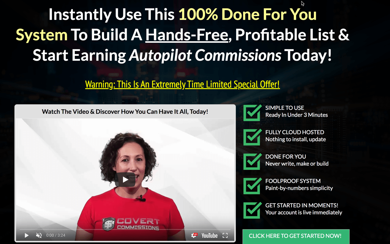 Covert Commissions v2 Coupon Discount Code > 20% Off Promo Deal