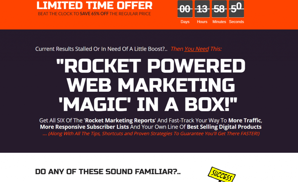 ROCKET REPORTS Coupon Discount Code > 65% Off Promo Deal