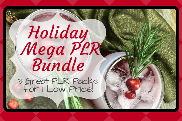 Holiday Mega PLR pack Coupon Discount Code > $30 Off Promo Deal