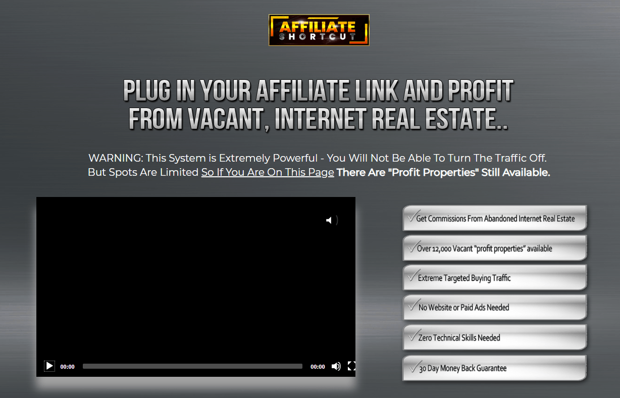 Affiliate Shortcut Coupon Discount Code > 75% Off Promo Deal